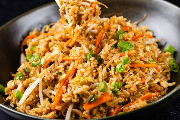 Copycat PF Chang's Fried Rice Recipe Made Simple - Naznin's Kitchen